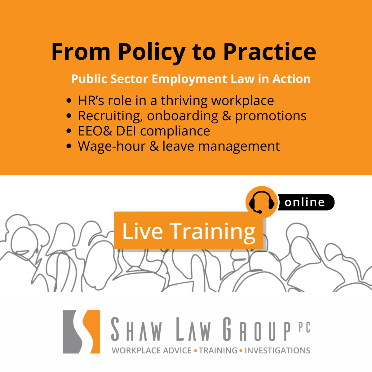 From Policy to Practice: Public Sector Employment Law in Action | Shaw ...